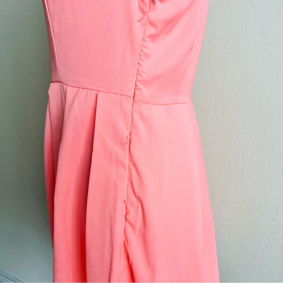 Anthropologie | Dresses | Nwt Maude Pink Heart Cut Out Pleated Short ...